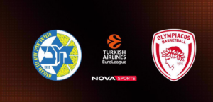 Μακαμπι - Ολυμπιακος Live Streaming: Δείτε ζωντανά σήμερα