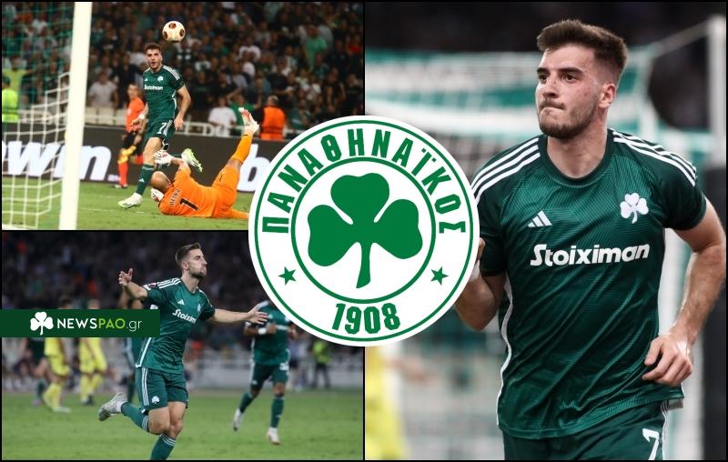 Δύο... και λίγα ήταν! Ο Panathinaikos «έλιωσε» τη Βιγιαρεάλ και πάει ...